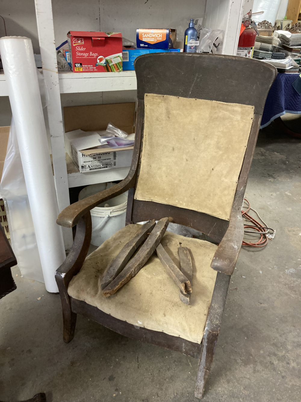 Rocking Chair Repair and Restoration for a Wedding